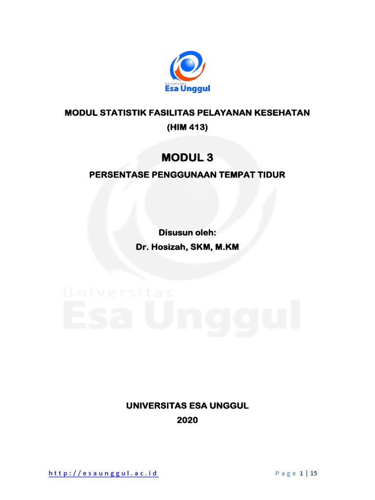 Modul 3-Persentase Penggunaan TT | PDF