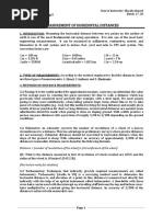 Surveying Formulas | PDF | Surveying | Metre