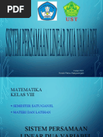 MODUL SPLDV Kelas VIII | PDF