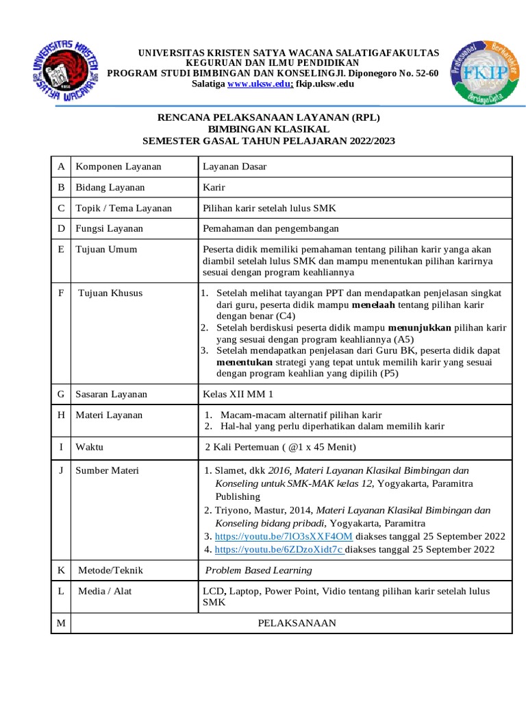 RPL Pilihan Karir | PDF
