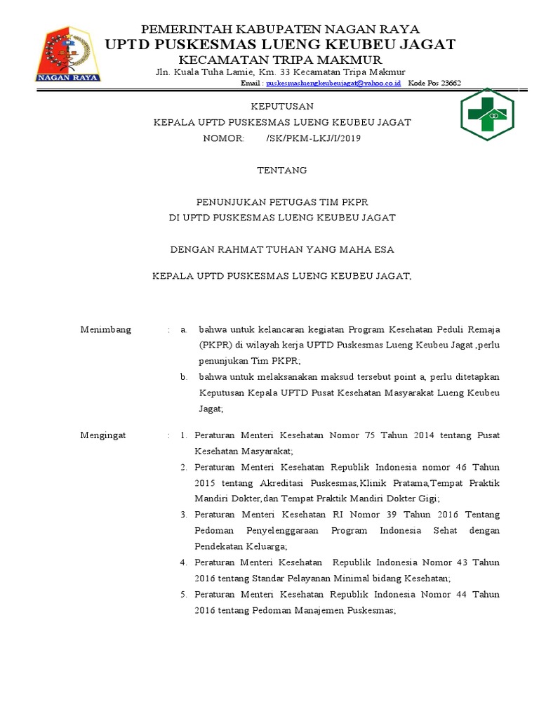 SK PKPR | PDF