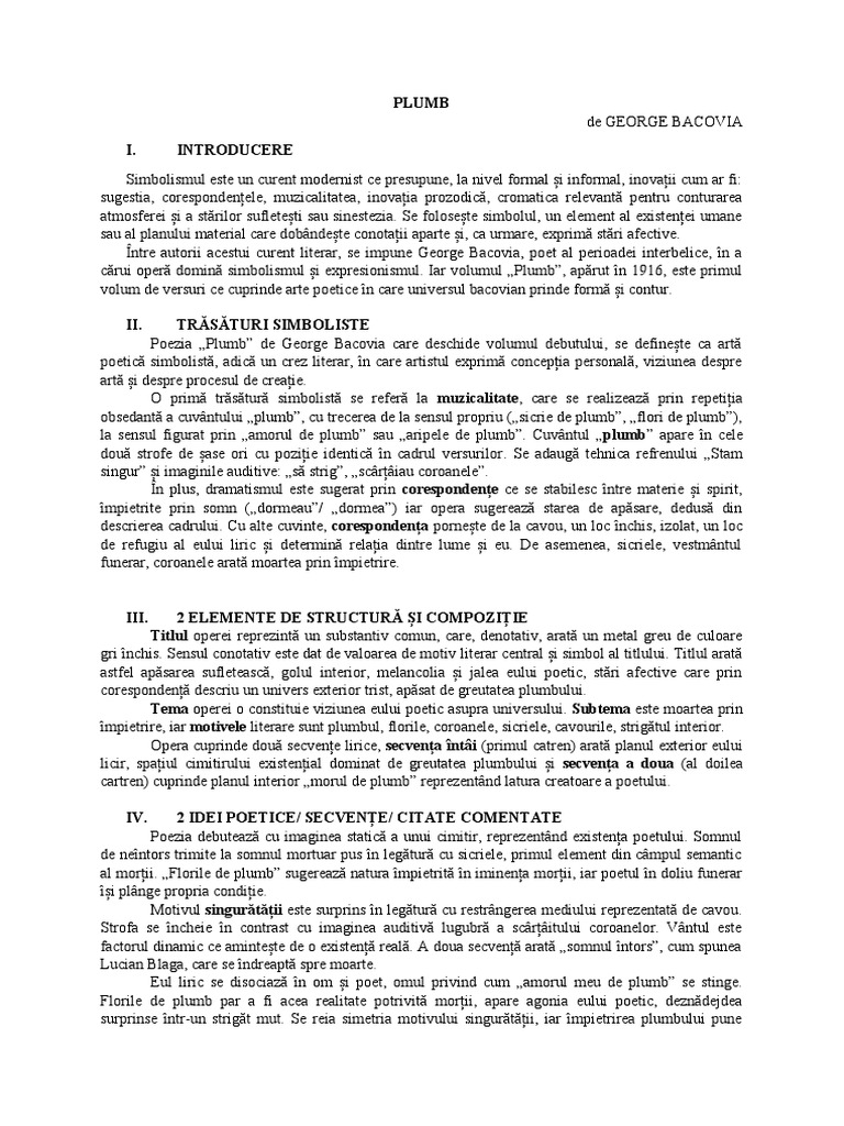 Eseu Andrei 2023 Plumb Final 8 | PDF