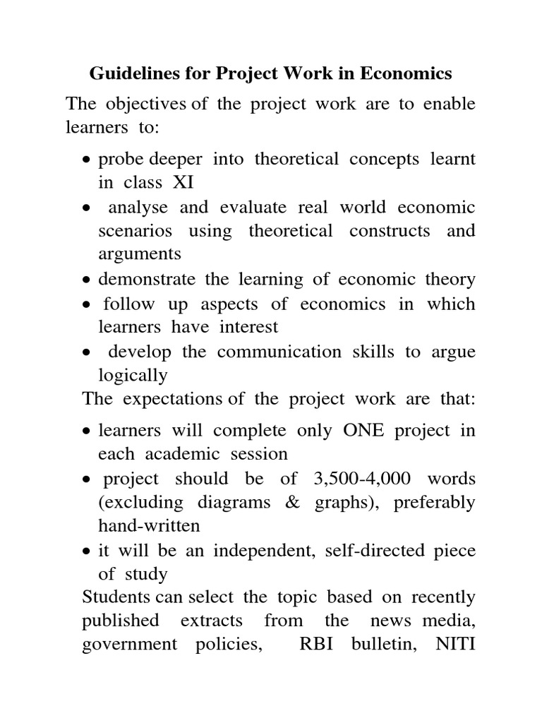 Project Guidelines 007 | PDF | Monopoly | Market (Economics)