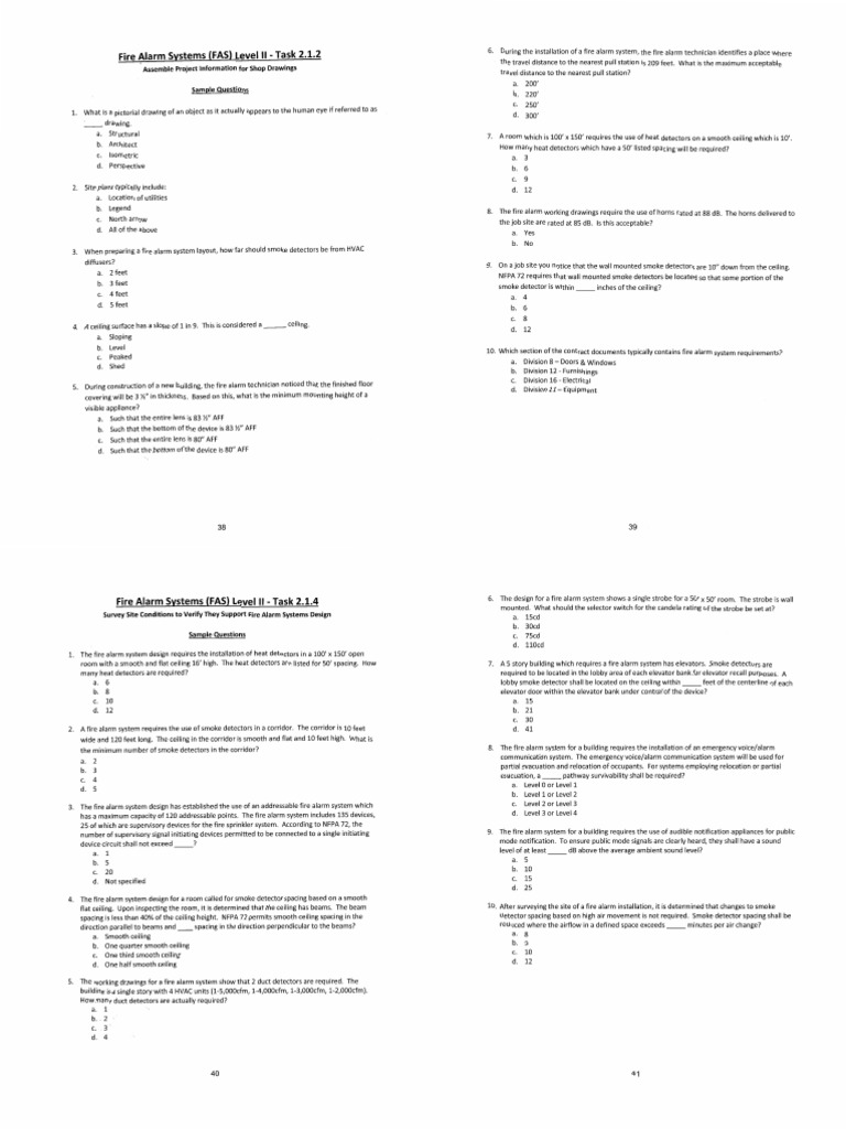NTC Nicet Reviewer | PDF | Fire Sprinkler System | Elevator