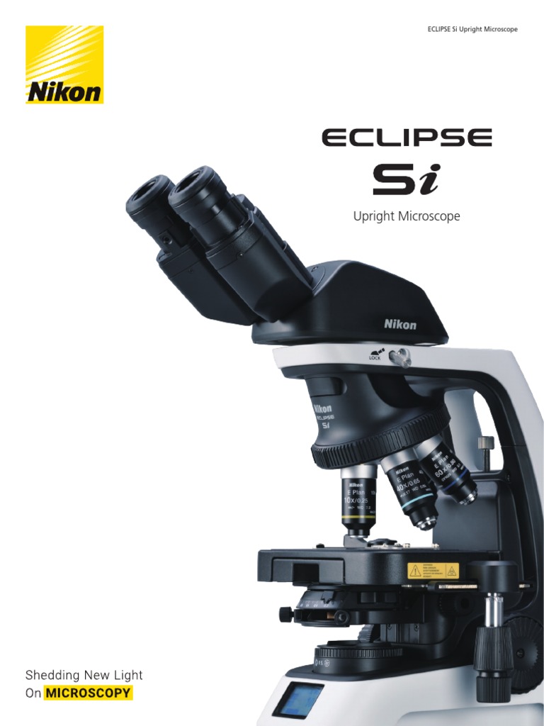 Eclipse Si Nikon - Si - Microscope | PDF | Camera | Microscope