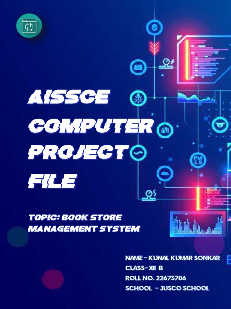 Introduction to Python-based Book Shop Management System project | PDF | Python (Programming ...
