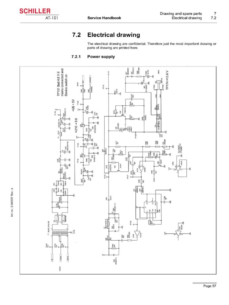 Schiller - AT-101 Power Supply | PDF