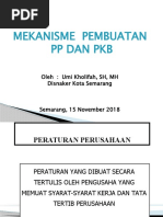 Contoh Perjanjian Kerja Bersama PKB | PDF