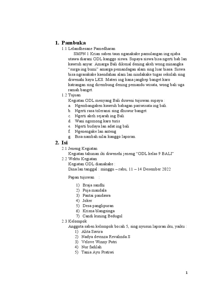 Tugas B. Jawa Nadine | PDF