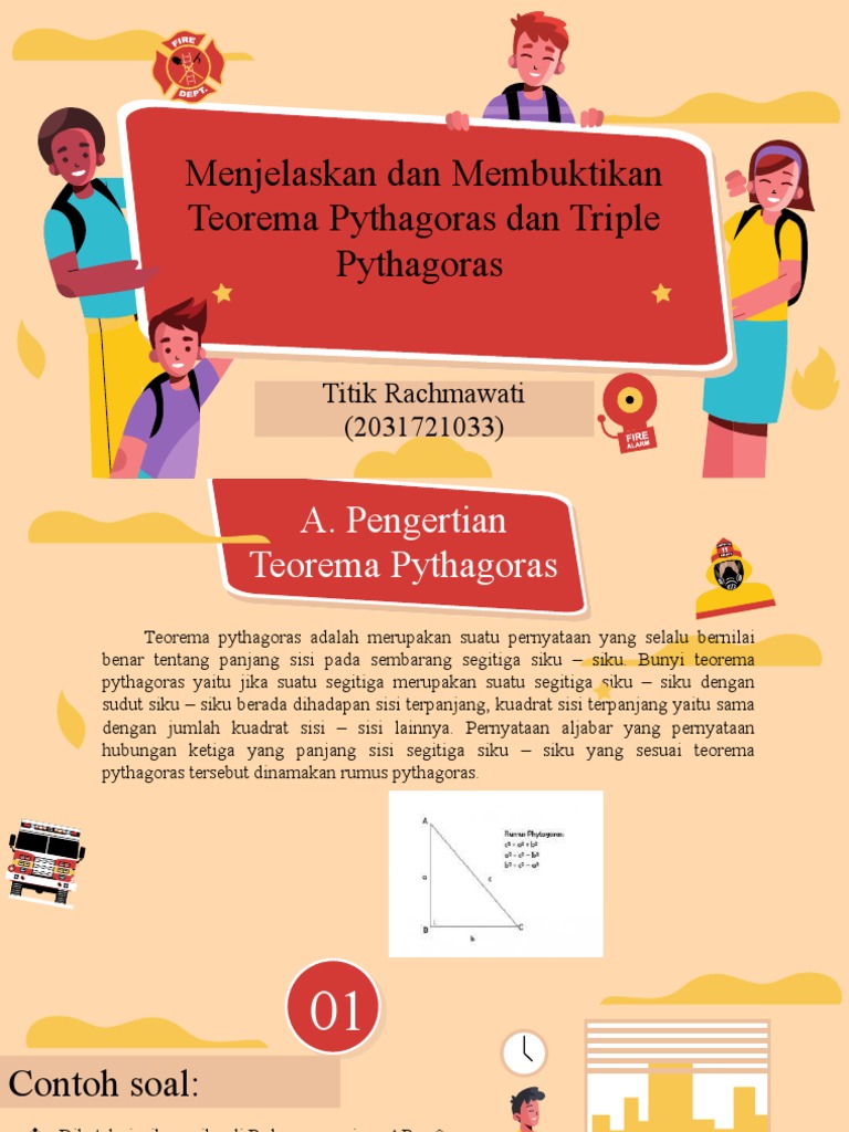 Teorema Pythagoras dan Triple Pythagoras | PDF
