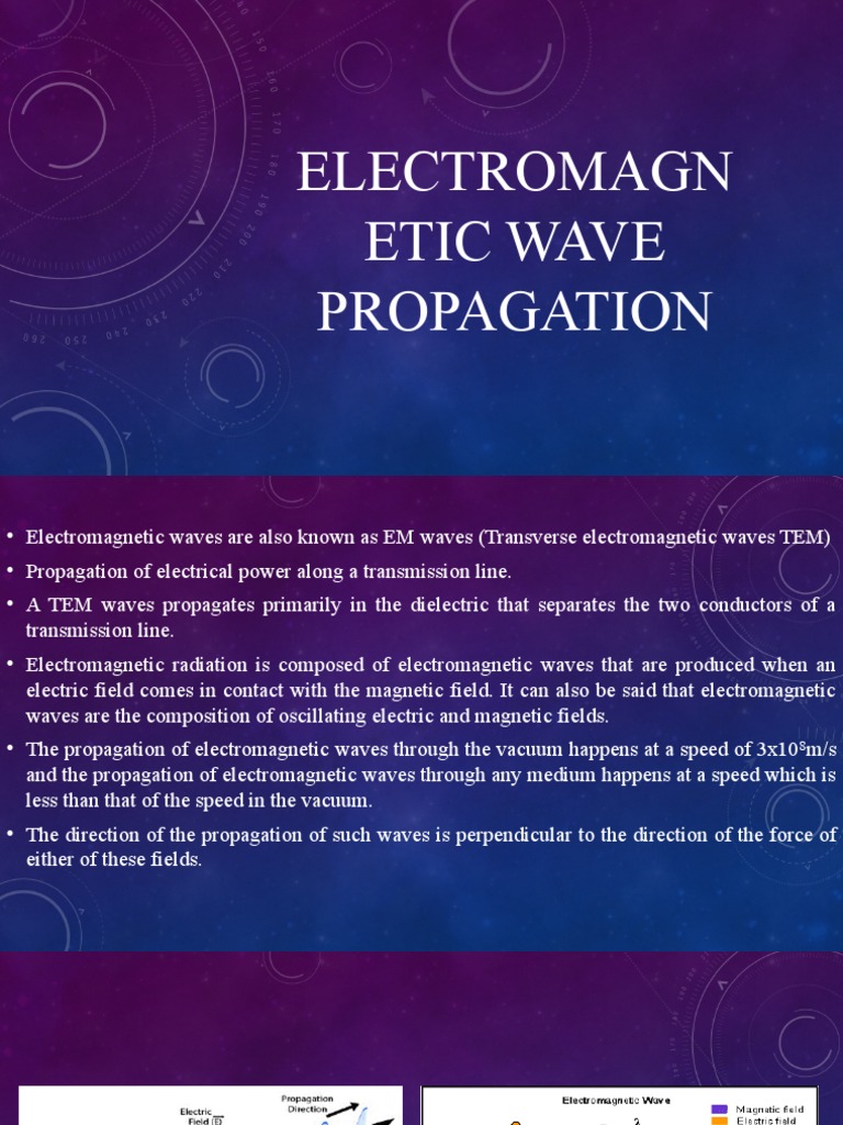 Module 2 and Module 3 Electromagnetic Wave Propagation Power Density ... Module 2 and Module 3 Electromagnetic Wave Propagation Power Density ...