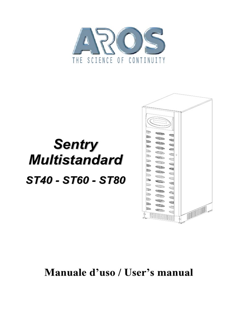 Aros Sentry | PDF | Power Supply | Power Inverter