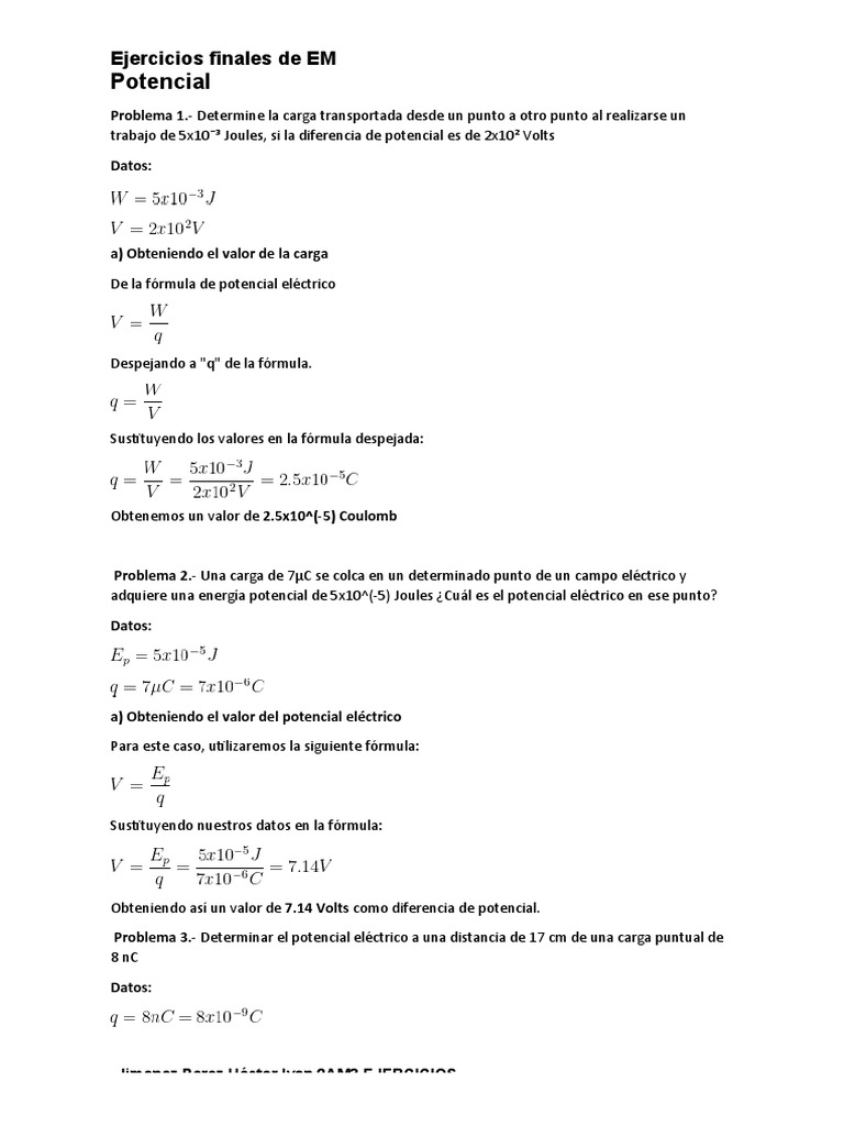 Ejercicios de EM FINALES | PDF | Determinante | Sistema de ecuaciones lineales