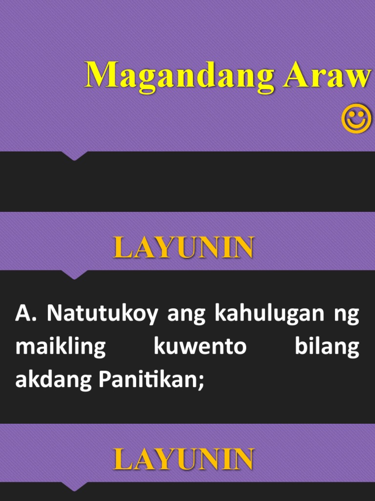 Filipino 9 Q2-W4 - L1 Maikling Kwenton | PDF