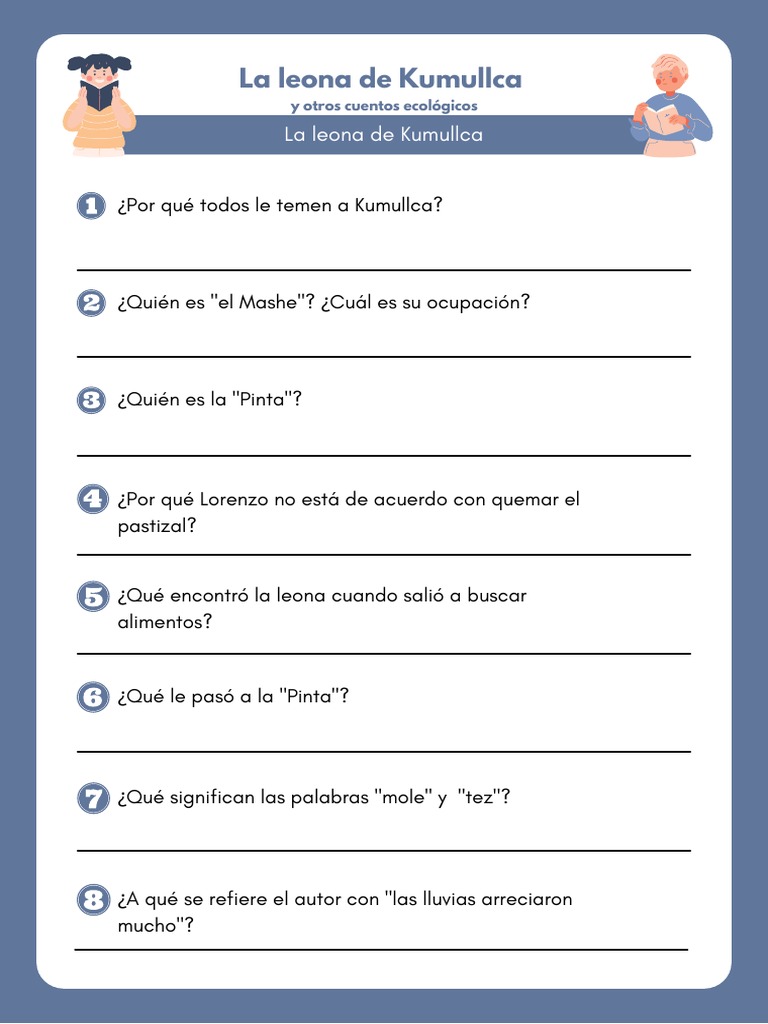 La Leona de Kumullca | PDF