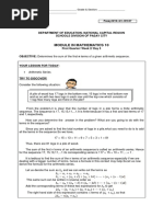 Lesson Plan in Grade III Math 3 | PDF