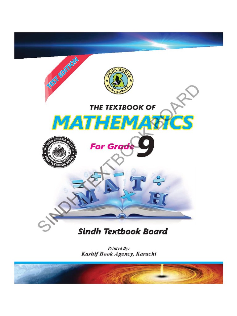 9th Maths STBB (EM) - Compressed | PDF