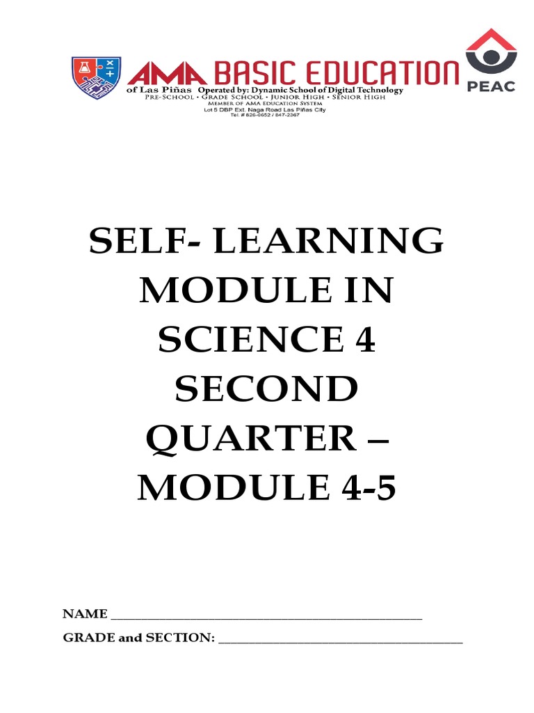 GRADE 4 WEEK 4 and 5 | PDF | Flowers | Seed