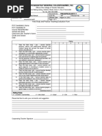 Teacher Professional Document Checklist | PDF | Teachers ...