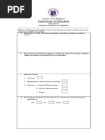 Letter Request - Permit To Teach | PDF