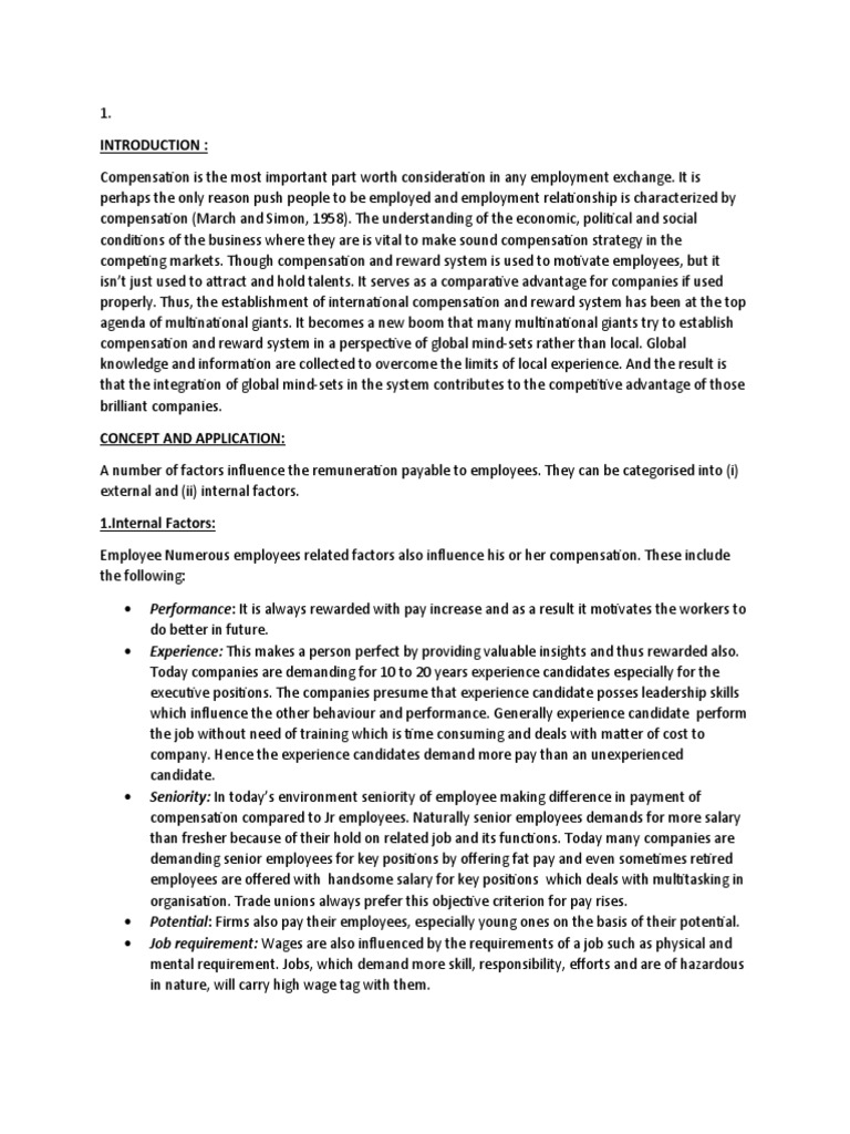 Compensation and Benefits Sem 3 Answer Sheet | PDF | Compensation And Benefits | Salary