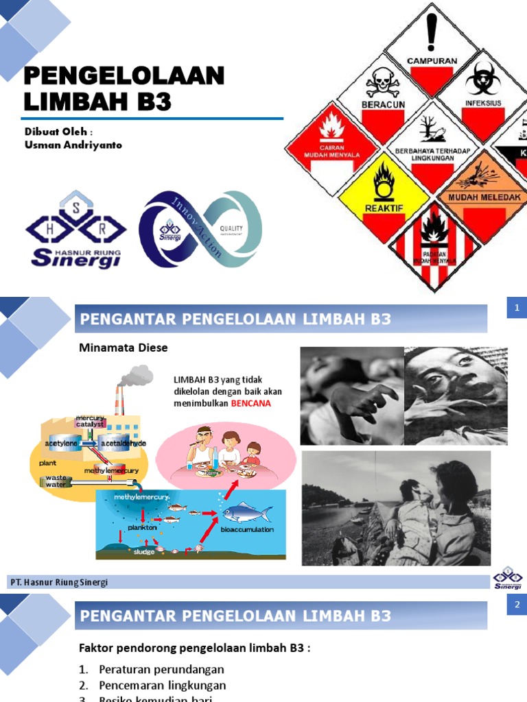 Kompatibilitas Limbah B3 dalam Pengelolaan | PDF