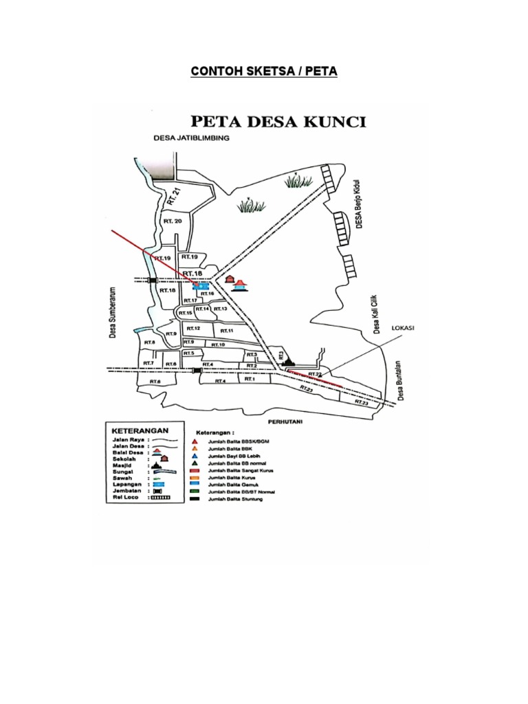 Contoh Sketsa | PDF
