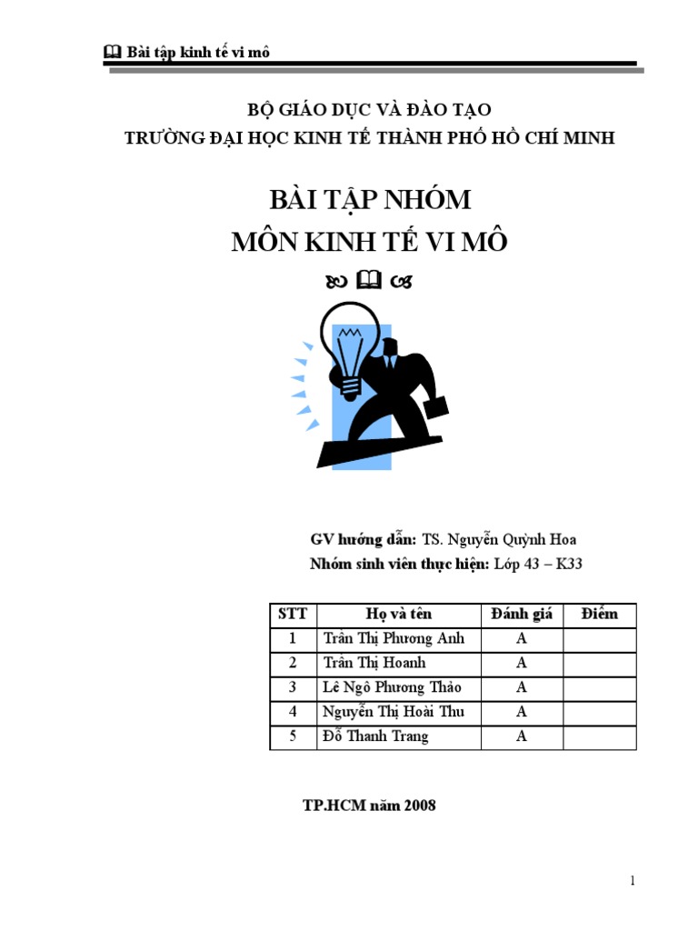 (123doc) - Bai-Tap-Nhom-Mon-Kinh-Te-Vi-Mo | PDF
