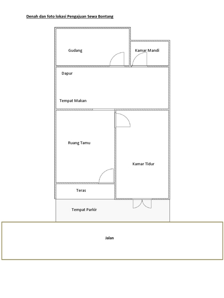 Denah Dan Lokasi Sewa Kantor | PDF
