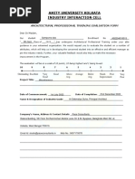 Industrial Visit Feedback Form | PDF