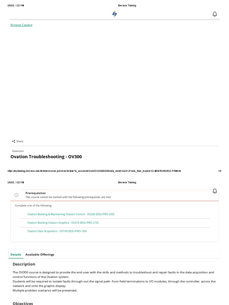 Ovation Troubleshooting Course | PDF | Troubleshooting | System