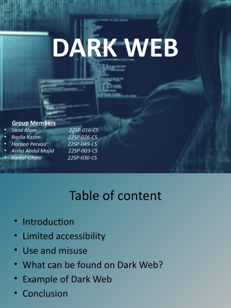 Dark Web | PDF