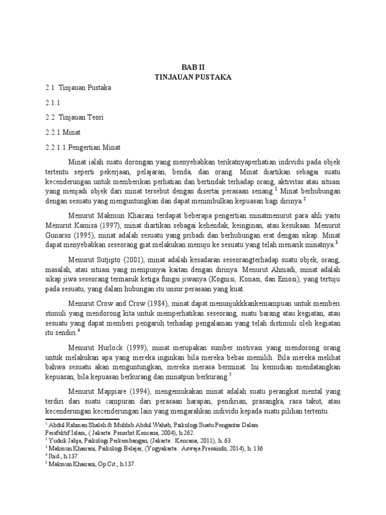 Proposal Bab Ii Pdf