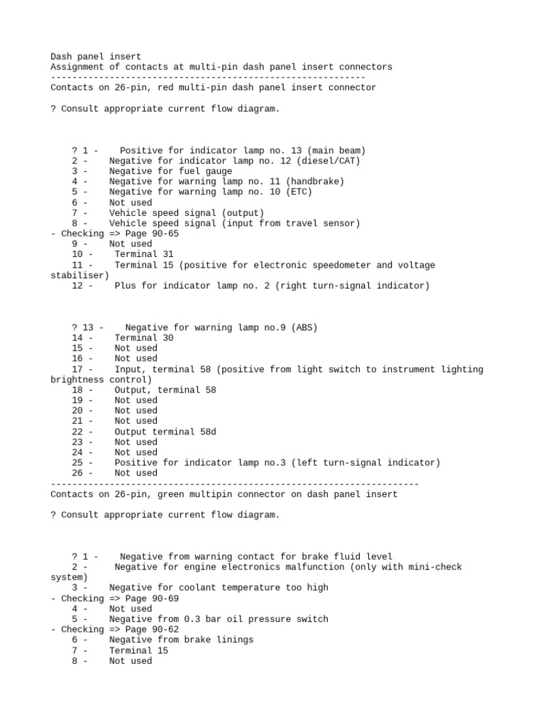 A6 Pinout | PDF | Switch | Electrical Engineering