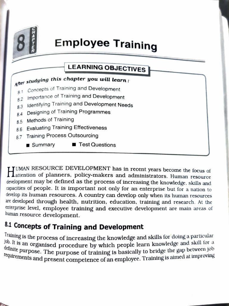Training | PDF | Human Resources | Policy