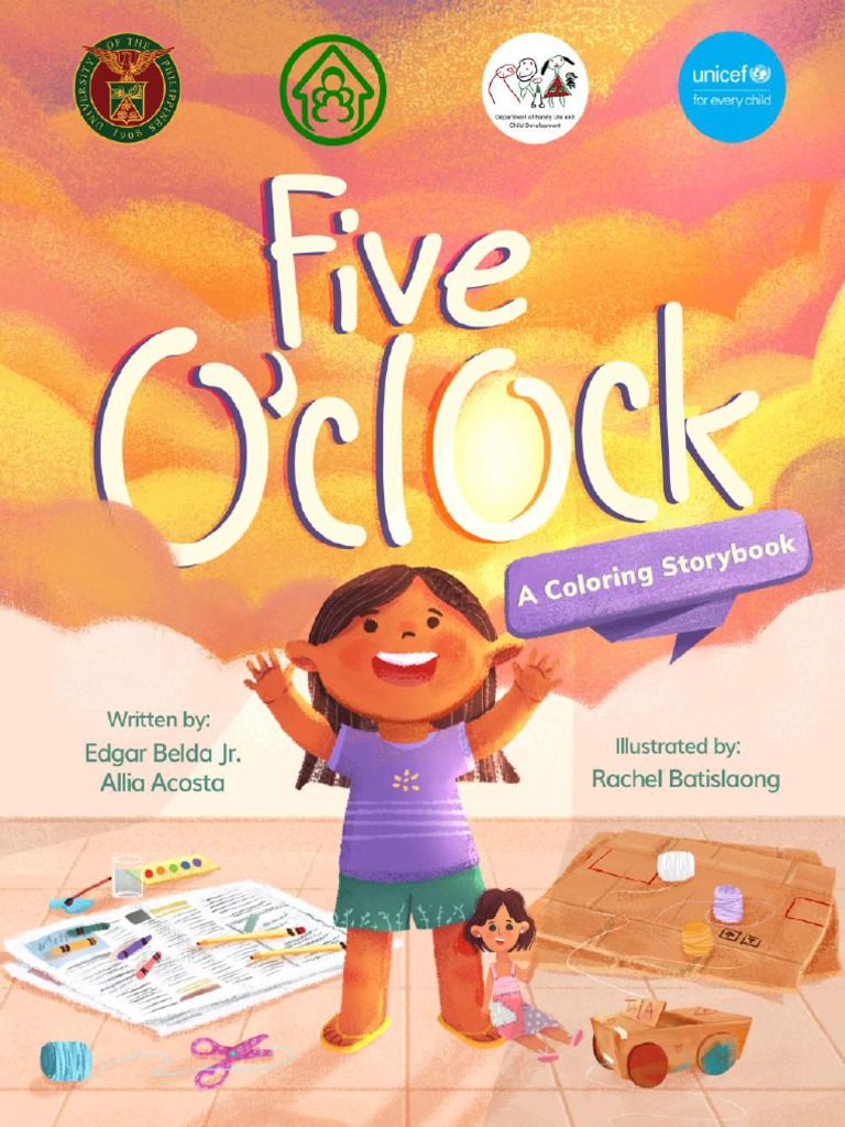 Alas Singko English Storybook - Coloring Book Version | PDF