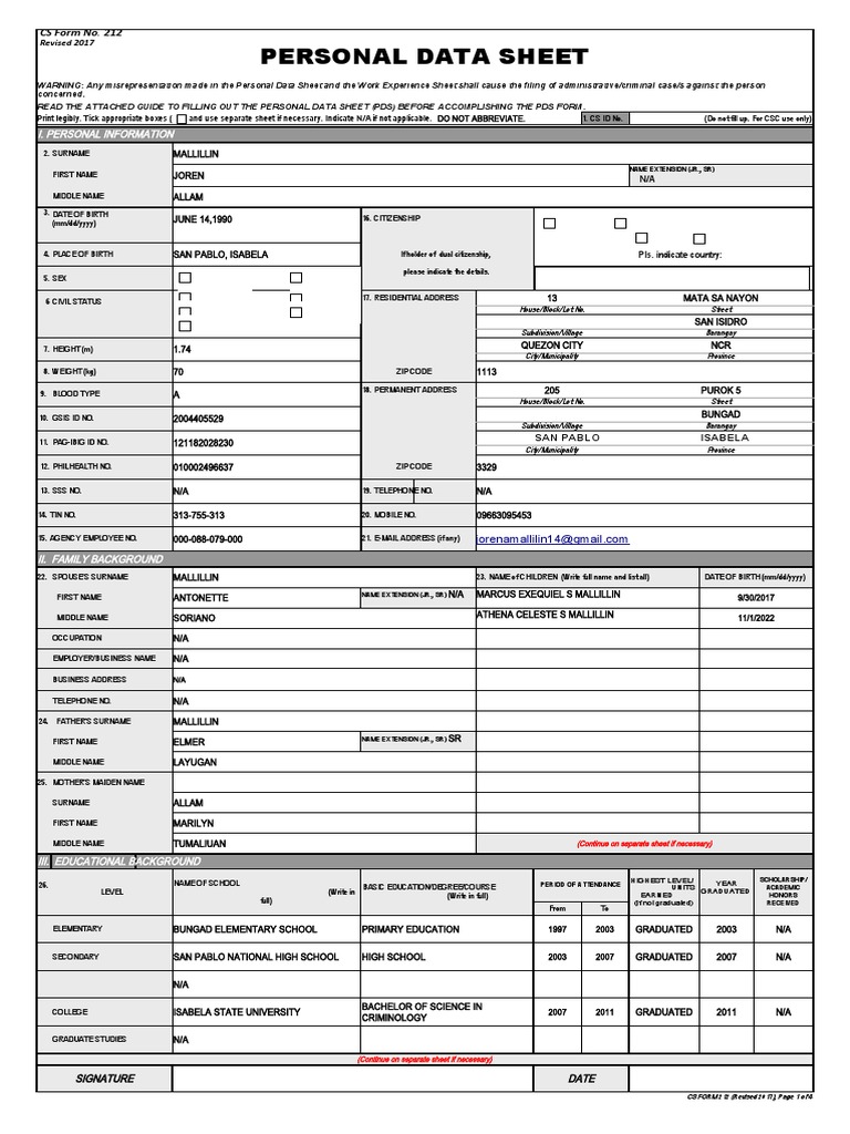 Csc Pds Pcpl Lugtu Pdf Government