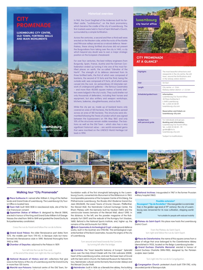 City Promenade Luxembourg | PDF | Buildings And Structures