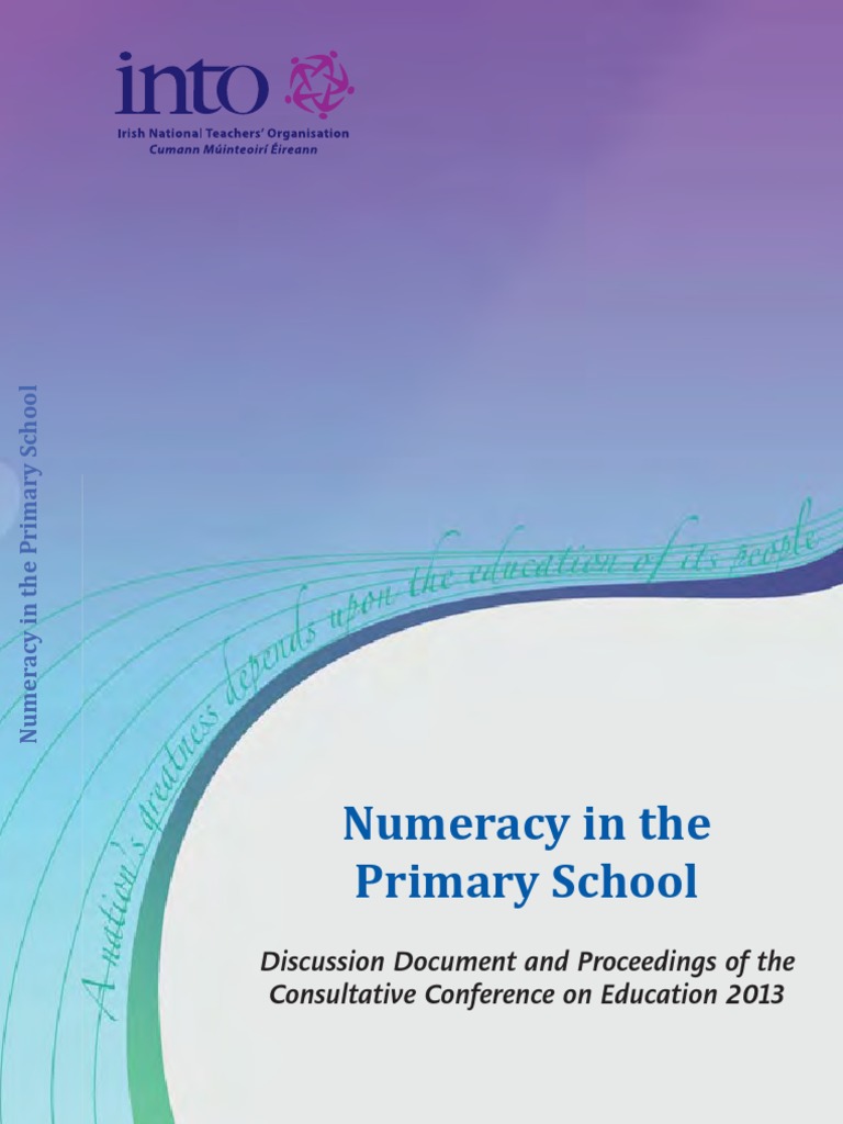 Numeracy in The Primary School | PDF | Standardized Tests | Mathematics