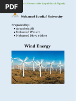 Define The Terms - Cut-In Speed - and - Cut-Out S... | PDF | Wind Turbine | Wind Power