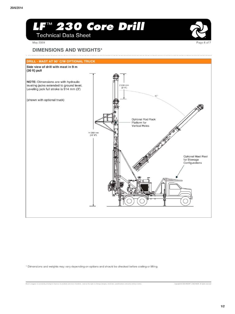 LF 230 Core Drill 4 | PDF