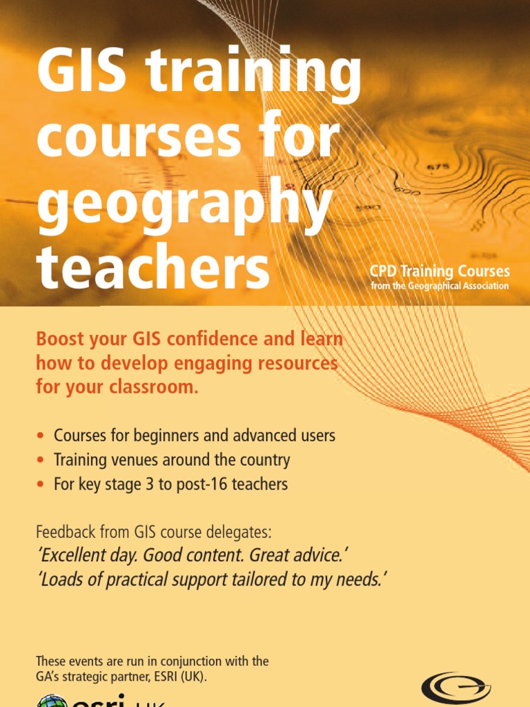 GA GIS flyer | Geographic Information System | Communication | Free 30 ...