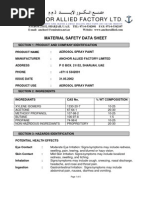 Hi-Stick Spray Paint Msds | PDF | Personal Protective Equipment | Safety