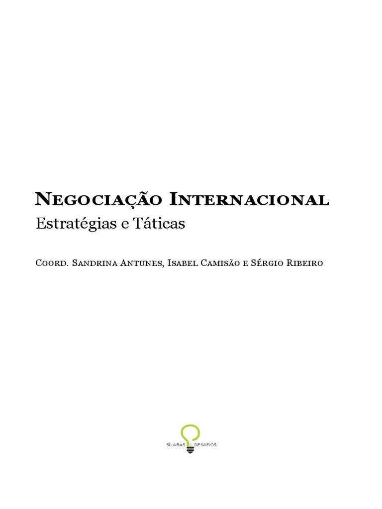 International Negotiation Handbook 2018 | PDF | Negociação ...