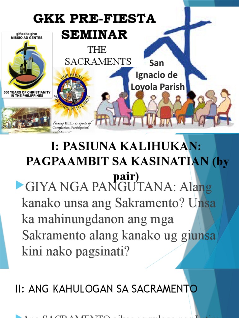 Ang Sakramento | PDF