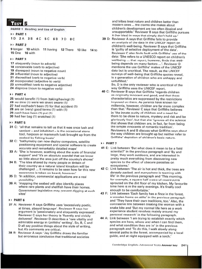 CAE Essentials Practice Tests | PDF
