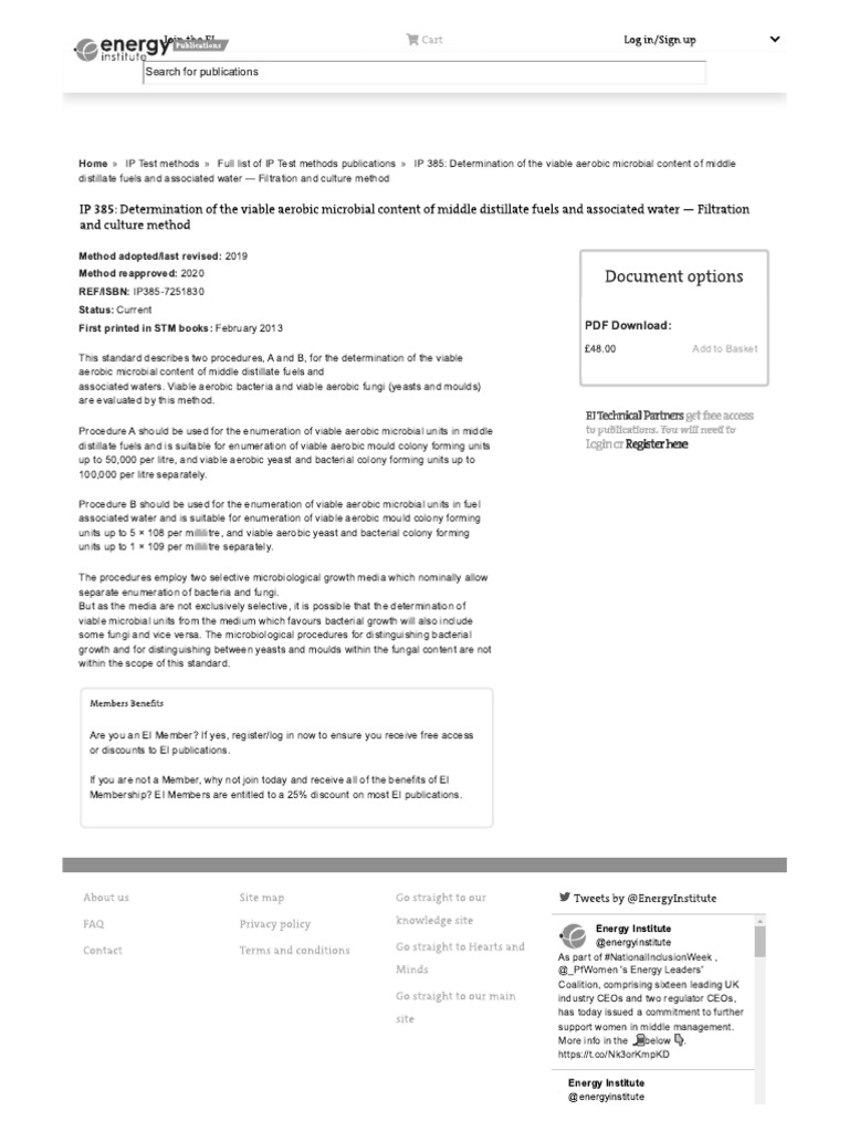 IP 385 - Determination of The Viable Aer.. | PDF