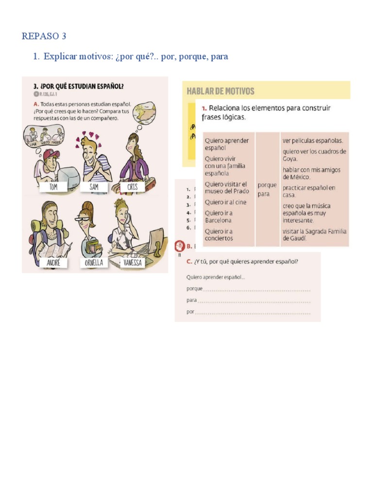 REPASO de Español | PDF