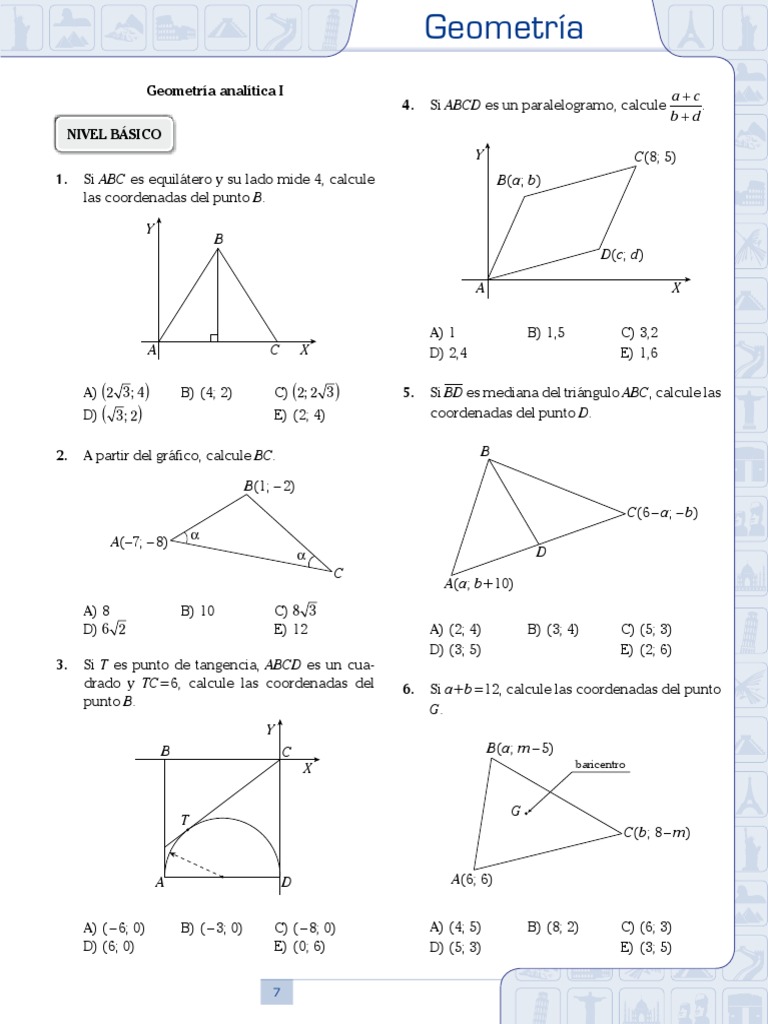 Geom 01 | PDF | Geometría del plano euclidiano | Matemáticas