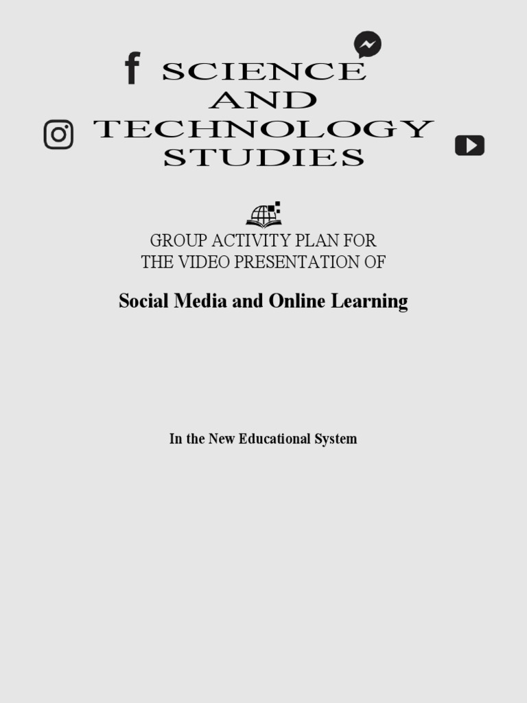 Video Presentation Plan For STS | PDF | Social Media | Popular Culture ...